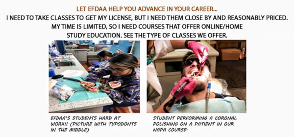 EFDAA – Expanded Functions Dental Assistants Association-Dentistry ...
