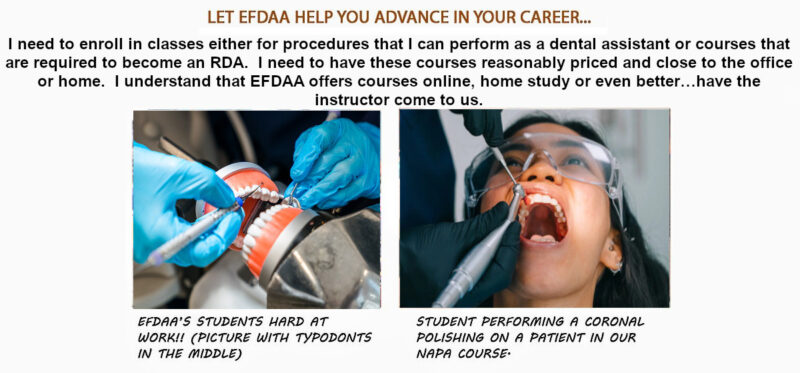 EFDAA – Expanded Functions Dental Assistants Association-Dentistry ...